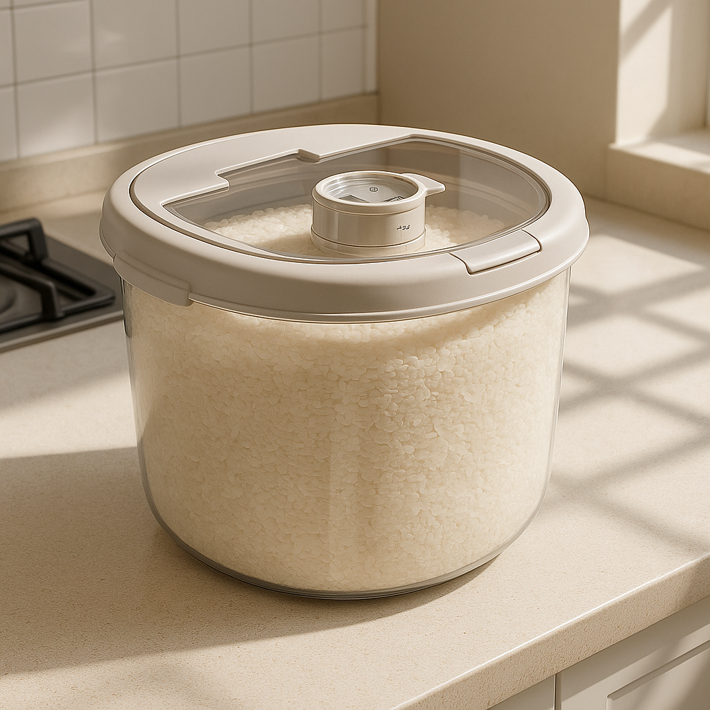 Acrylic Rice Storage Box – HomeLux