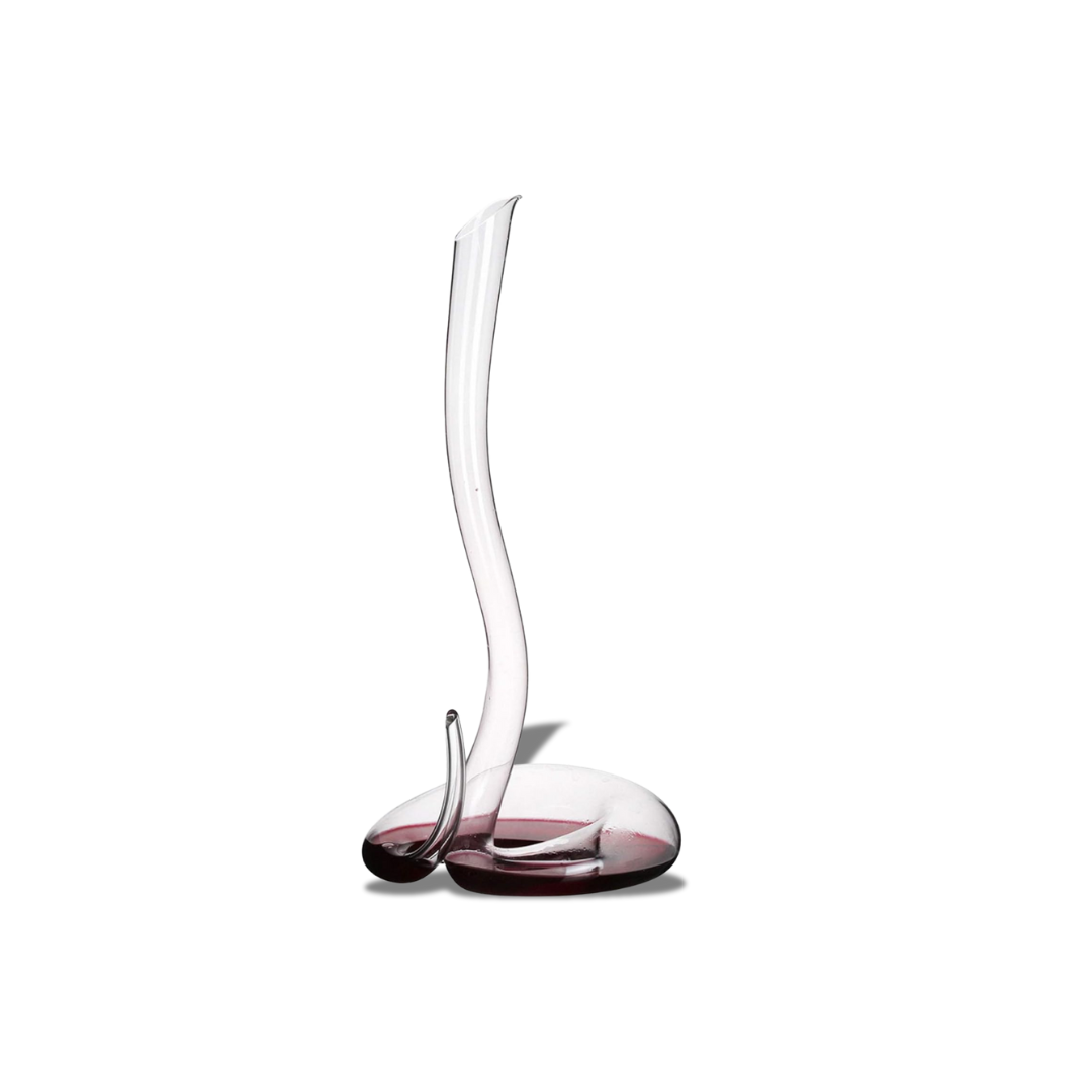 Creative Snake-Shaped Crystal Decanter – HomeLux